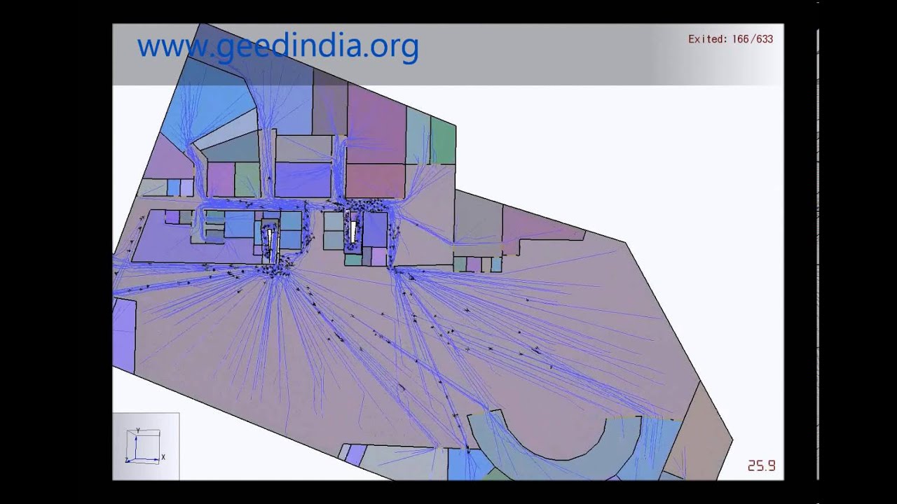 KSA Hospital Egress Simulation - YouTube