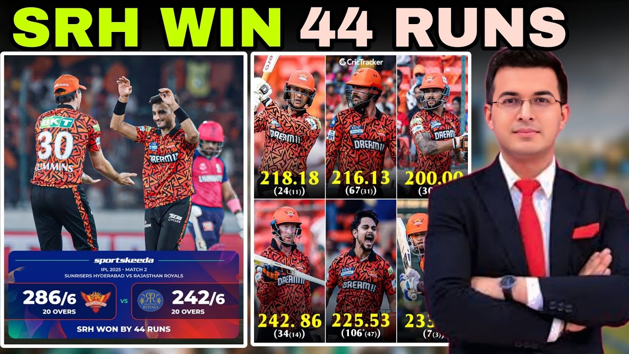 SRH WIN BY 14 RUNS || #ipl - YouTube