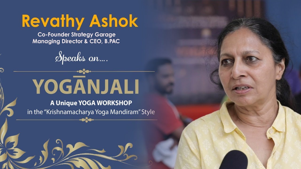Watch Mrs. Revathy Ashok CEO of B.PAC talking about her amazing ...