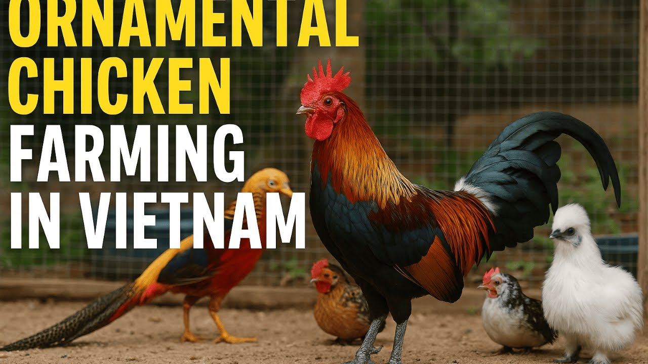Ornamental Chicken Farming in Vietnam – Exploring Mini Chickens ...