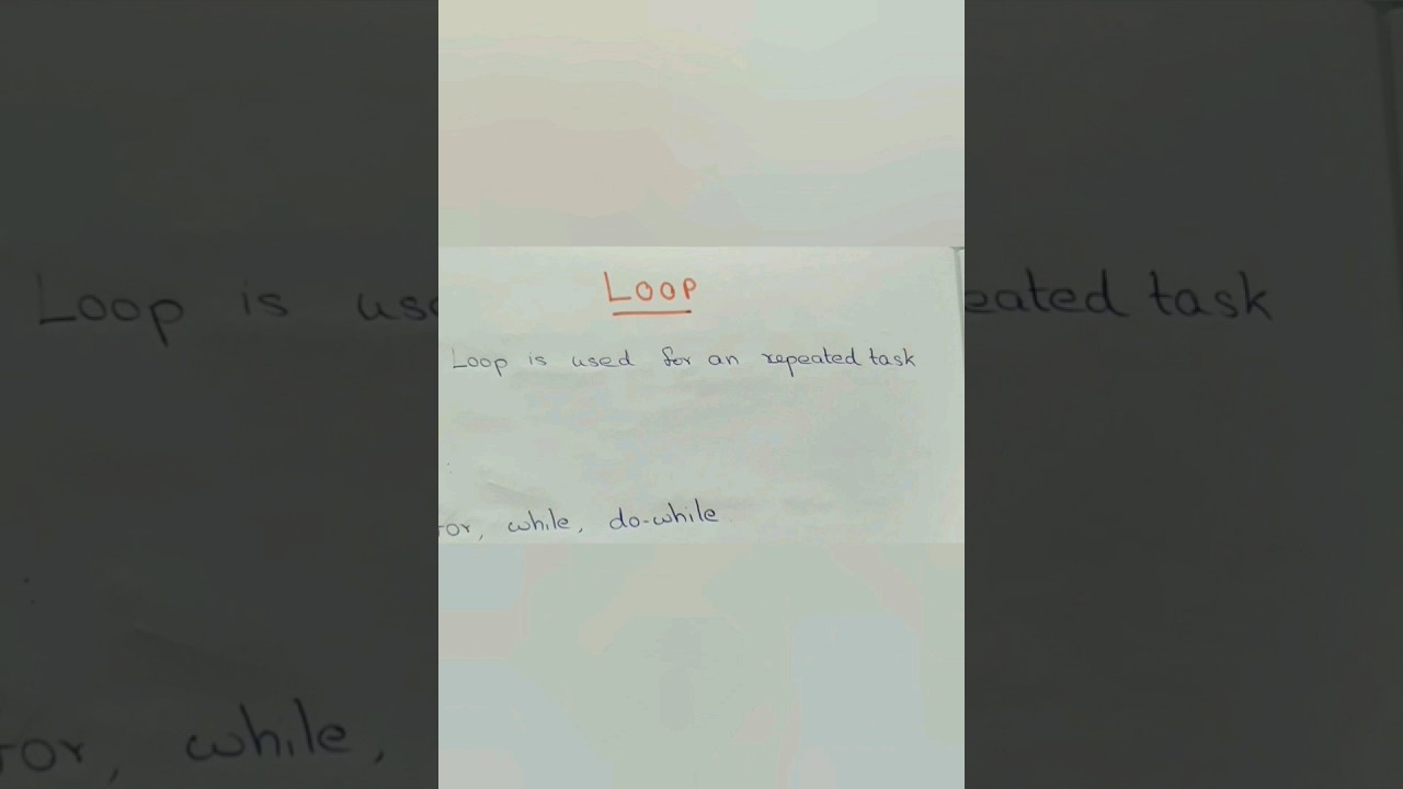 What Is Loops In C Programming Explained For Beginners YouTube What Is Loops In C Programming Explained For Beginners YouTube