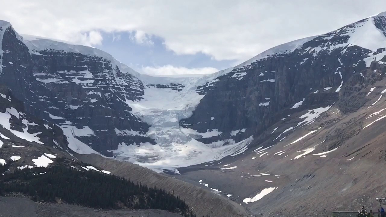 Ice fields of Jasper - YouTube