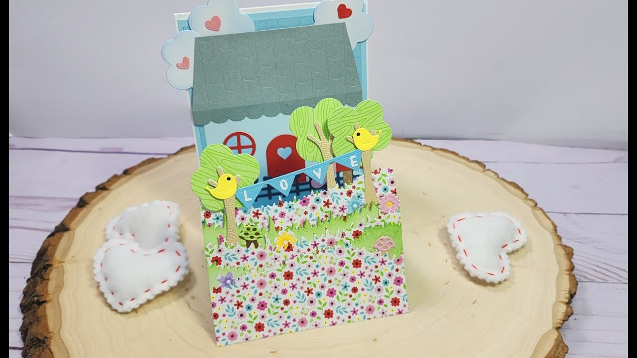 Creating a FUN Fold Scene | Cardmaking - YouTube