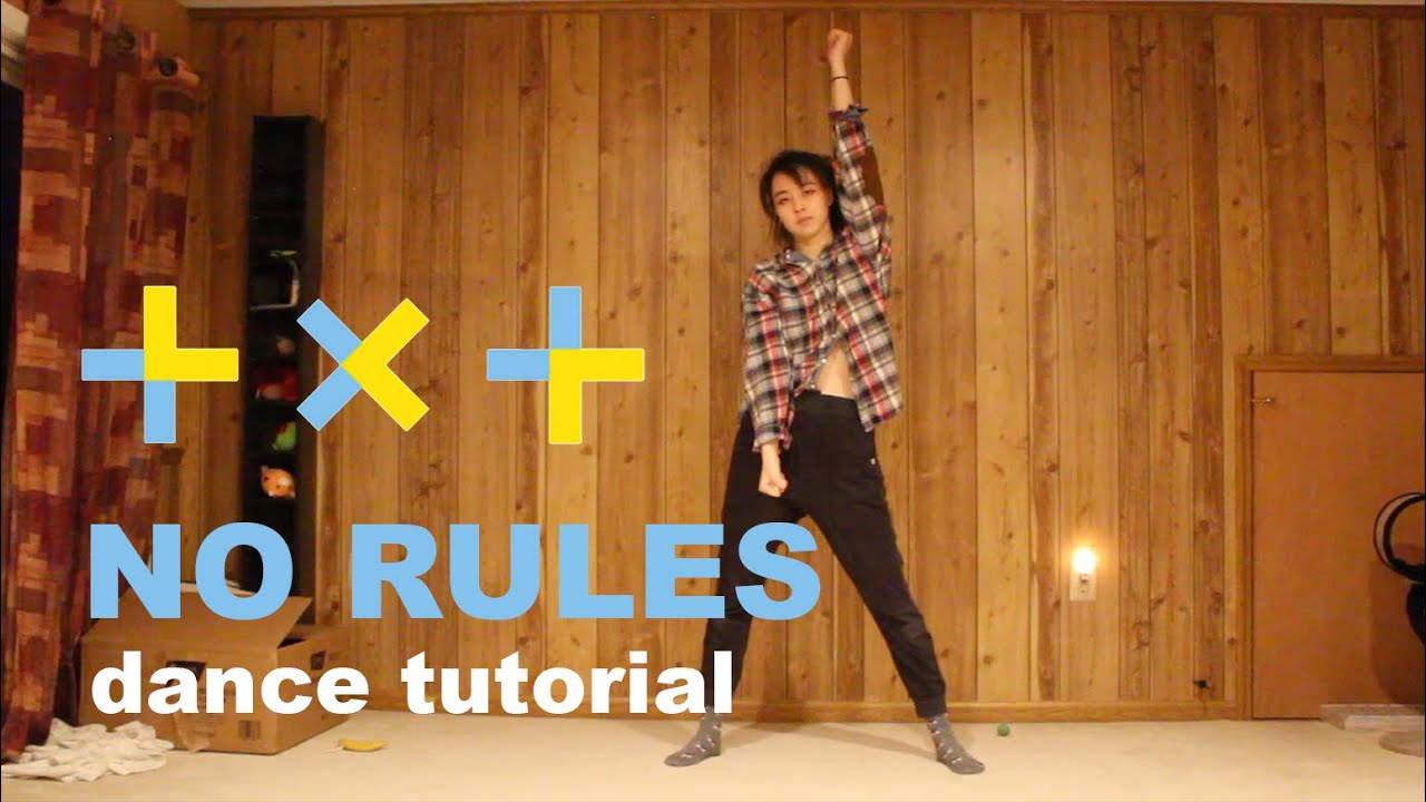[Mirrored Tutorial] TXT (투모로우바이투게더) - No Rules Dance Tutorial [CHORUS ...