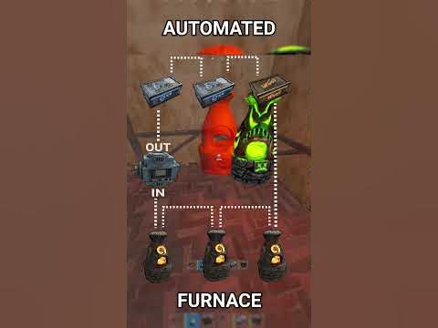 Automated Furnace Setup Rust - YouTube