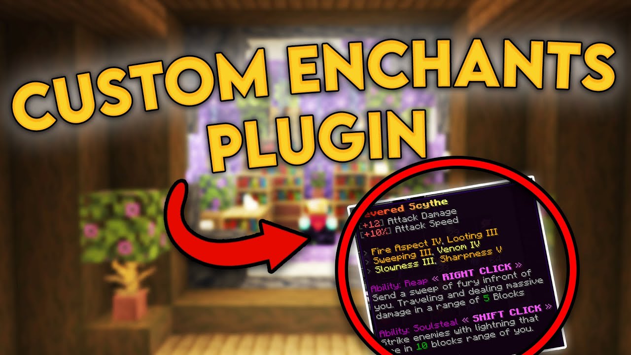 Custom Enchants Plugin For Geyser | Minecraft Best Plugins - YouTube