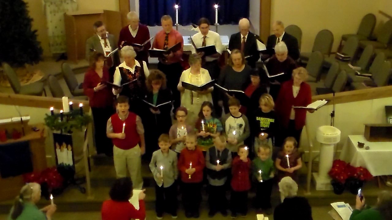 "Shine, Advent Candle, Shine" - Choir and Children - YouTube