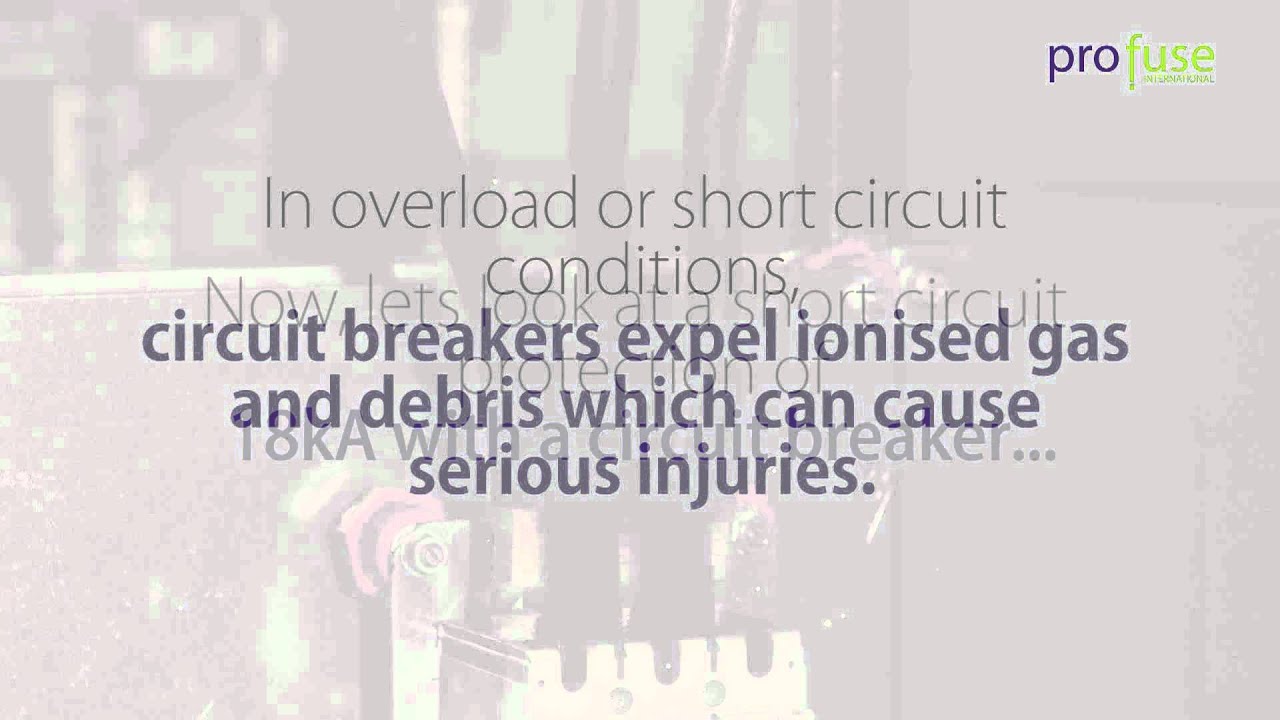 Slow motion electrical arc flash Profuse International - YouTube
