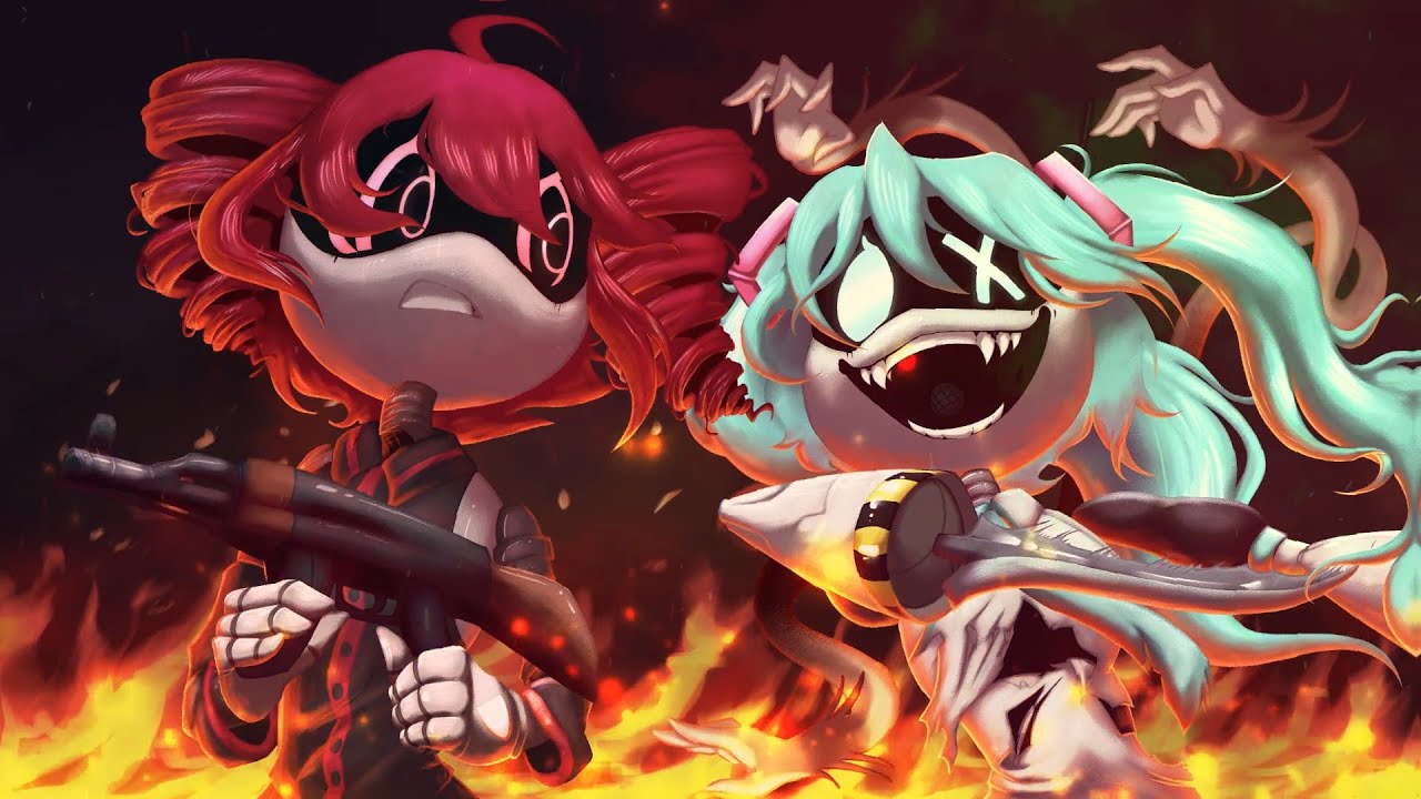 【重音テト & 初音ミク】Murder Drones - BITE ME【SYNTH V x VOCALOID】 - YouTube