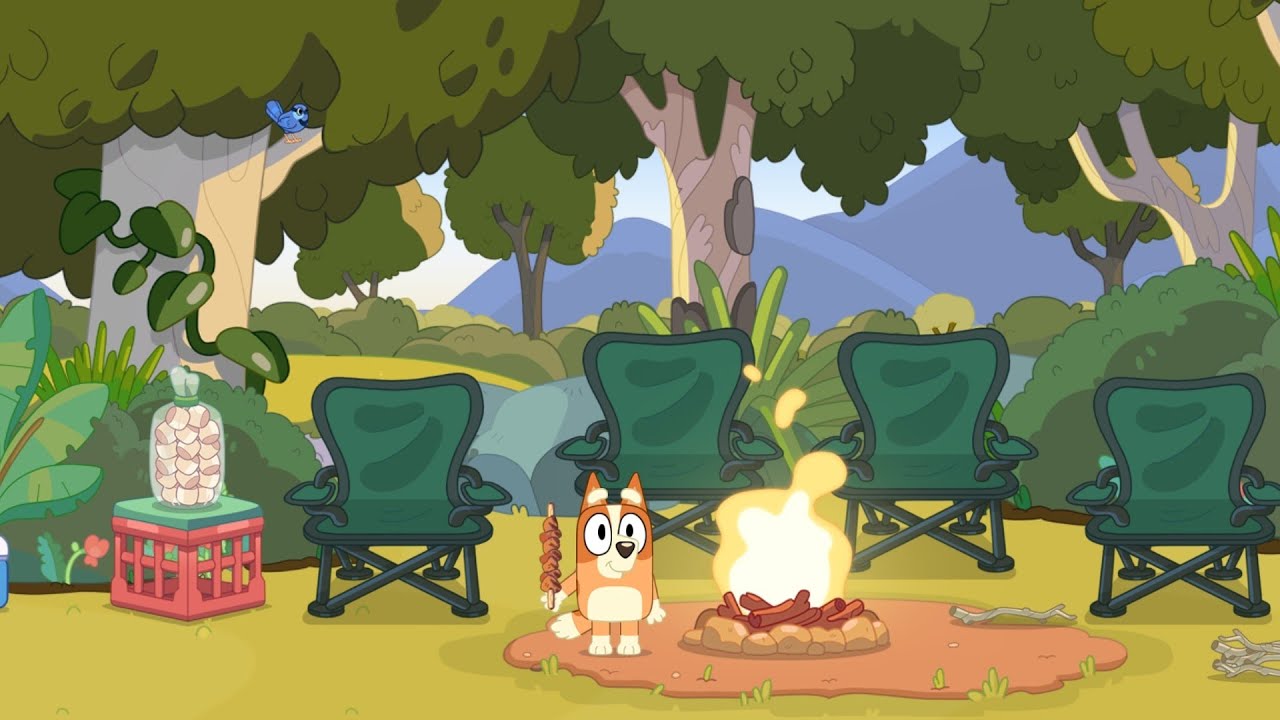 Bluey : Bingo's Camping - YouTube