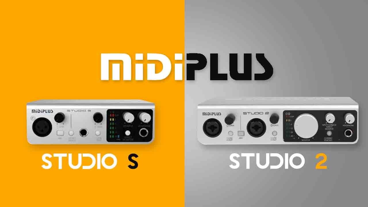 Midiplus Studio S & Studio 2 : Comparison | Kitharra - YouTube