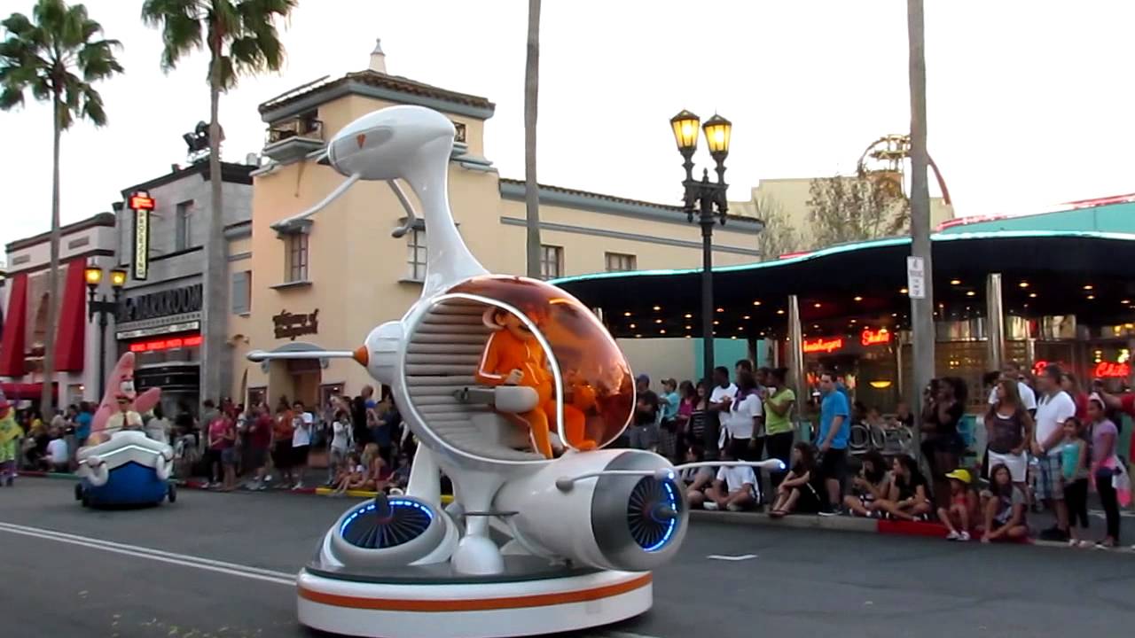 Universal Orlando Complete HD Superstar Parade 1/13/13 Despicable Me ...