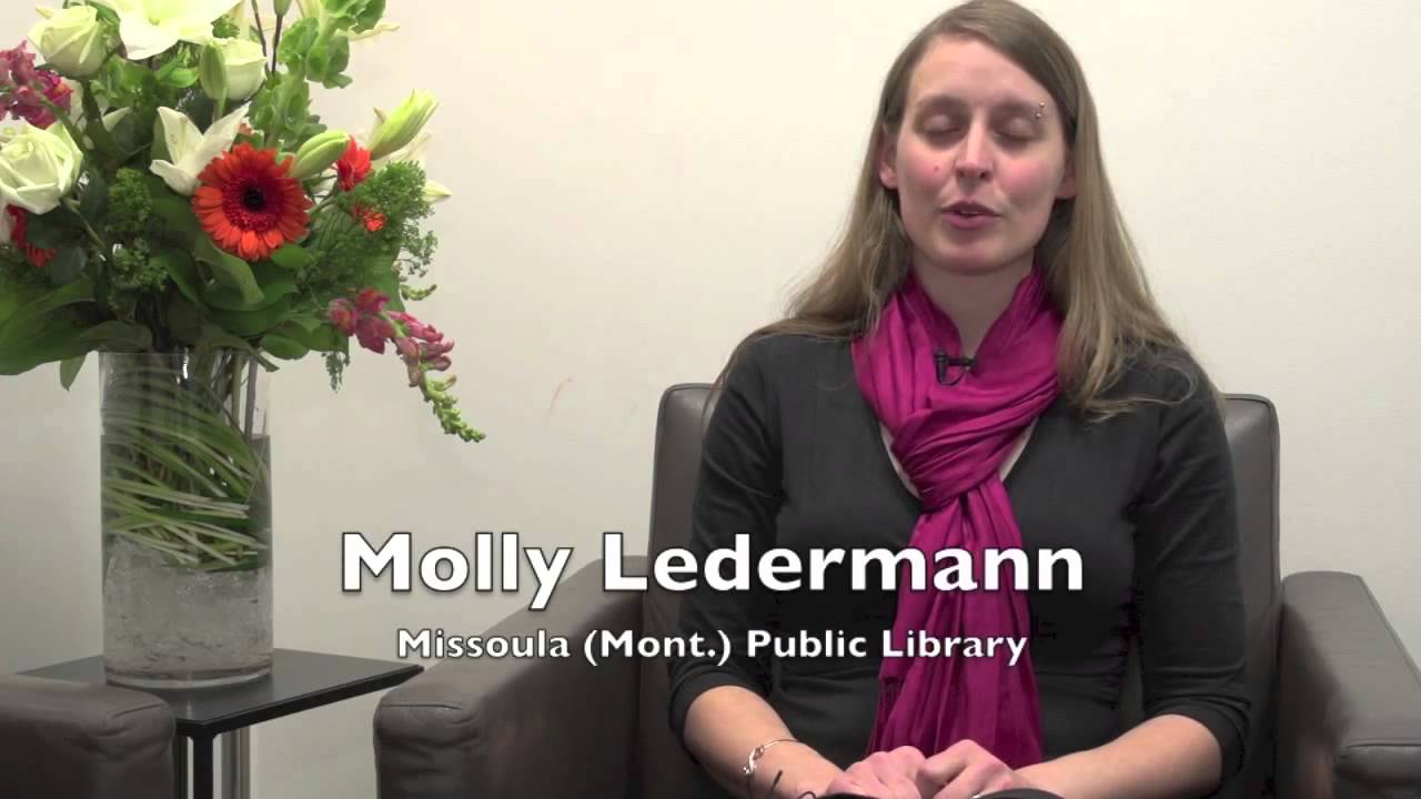 2013 I Love My Librarian Award Winner Molly Ledermann - YouTube