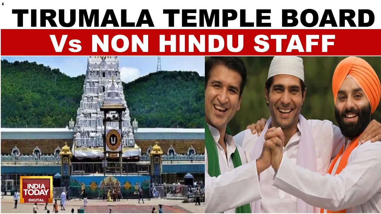 Tirumala Temple Board Vs Non-Hindu Employees, Sparks Debate On ...