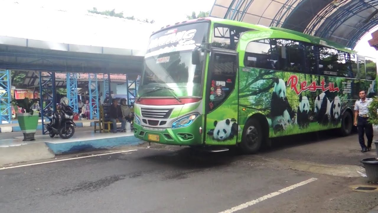 Departure - Bis Restu Panda N 7031 UH a.k.a Mayang Seto di Terminal ...