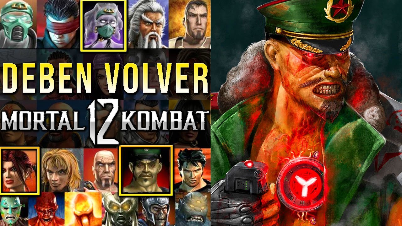 Personajes de la era 3D que deben volver en MORTAL KOMBAT 12 (El Roster ...