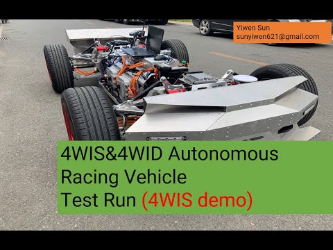 4WIS&4WID Autonomous Racing Vehicle(4WIS Demo) - YouTube