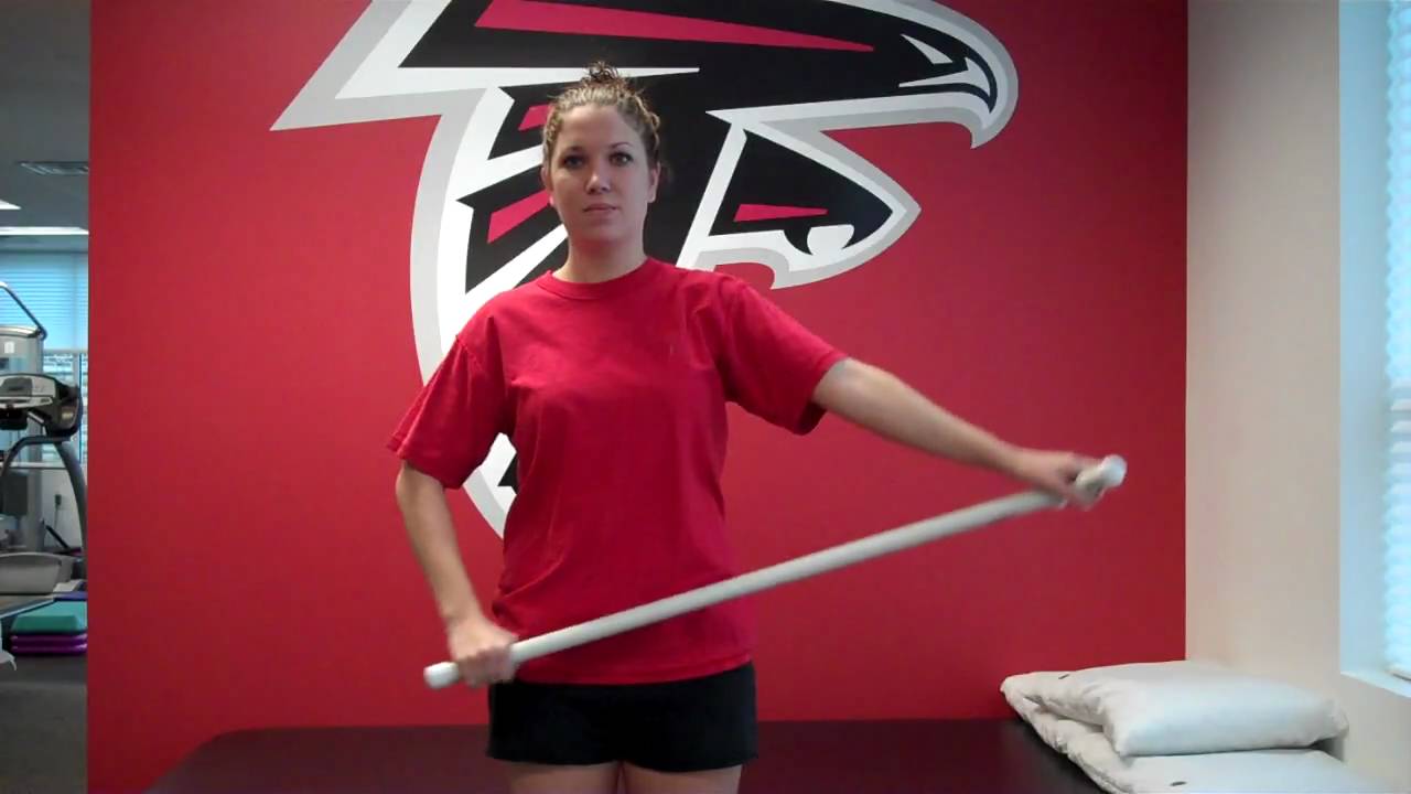 Standing Cane Abduction - Atlanta Falcons Physical Therapy Centers ...
