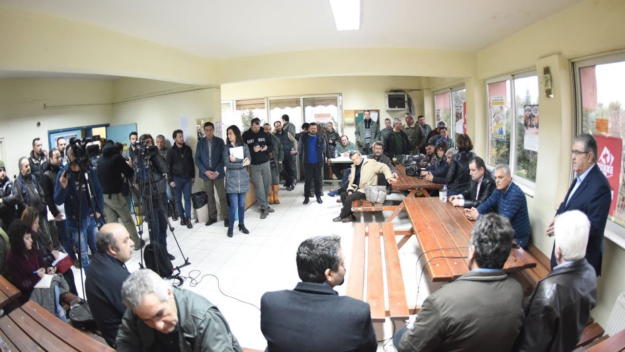 ΟΜΙΛΙΑ ΤΟΥ Δ. ΚΟΥΤΣΟΥΜΠΑ ΣΕ ΕΡΓΑΖΟΜΕΝΟΥΣ ΣΤΟ ΟΡΥΧΕΙΟ «ΨΑΘΙ ...