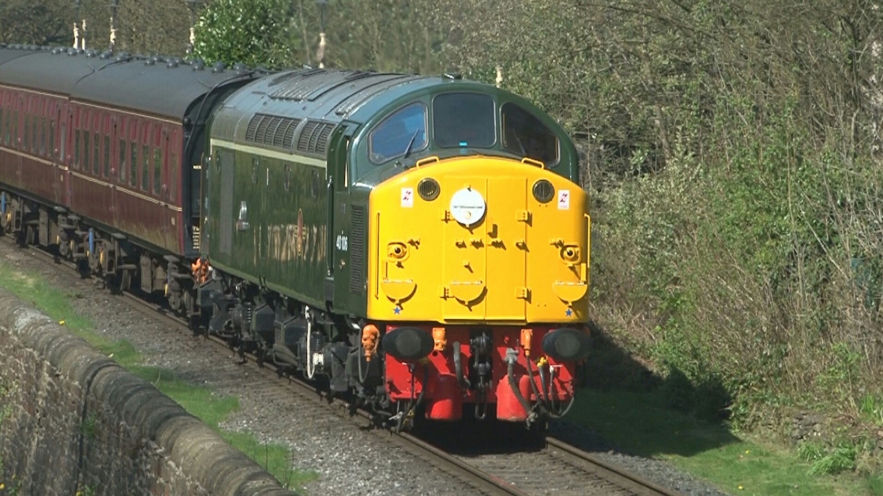 Summerseat ELR with 40106/Crab & DMU 8/4/17 LOCO TV UK - YouTube