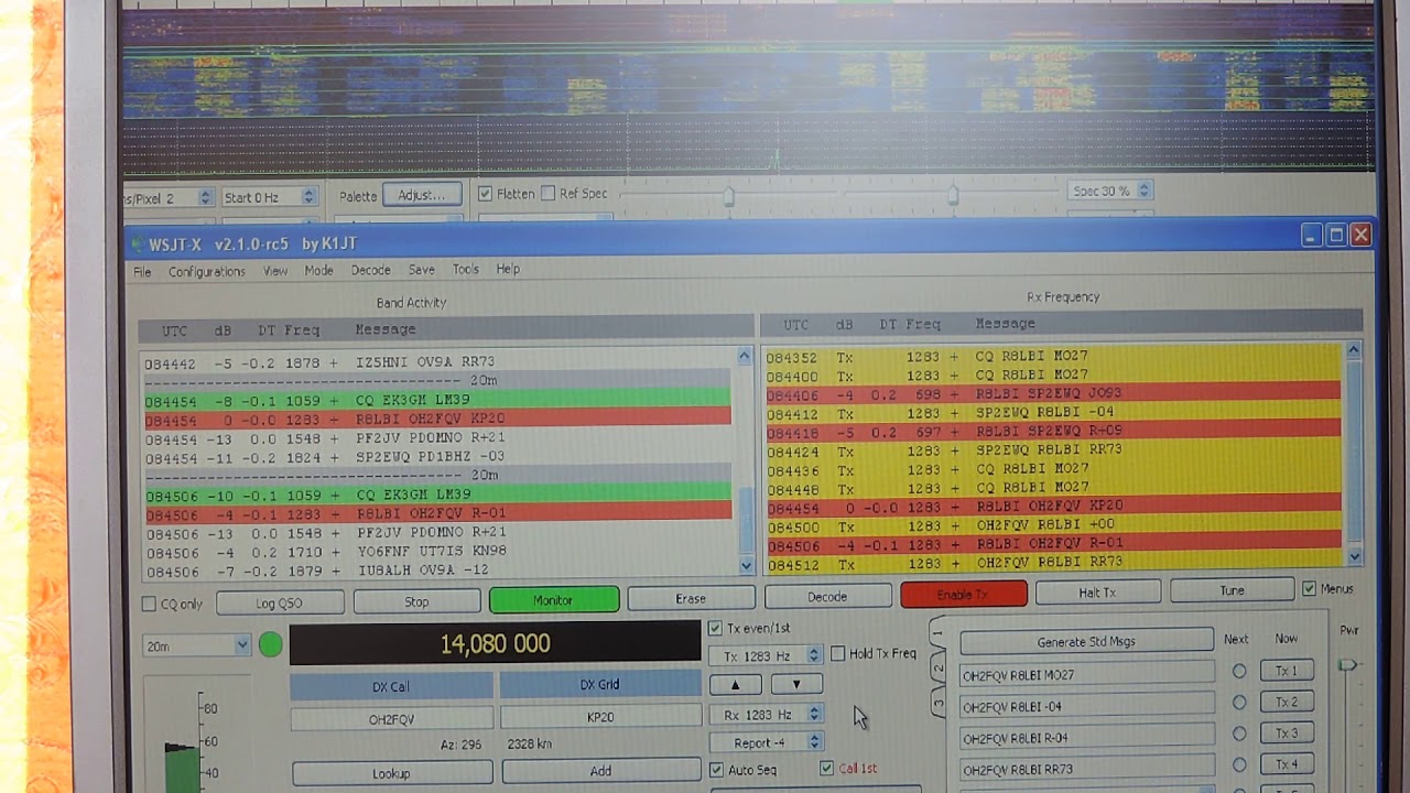 FT4 new digital mode. - YouTube