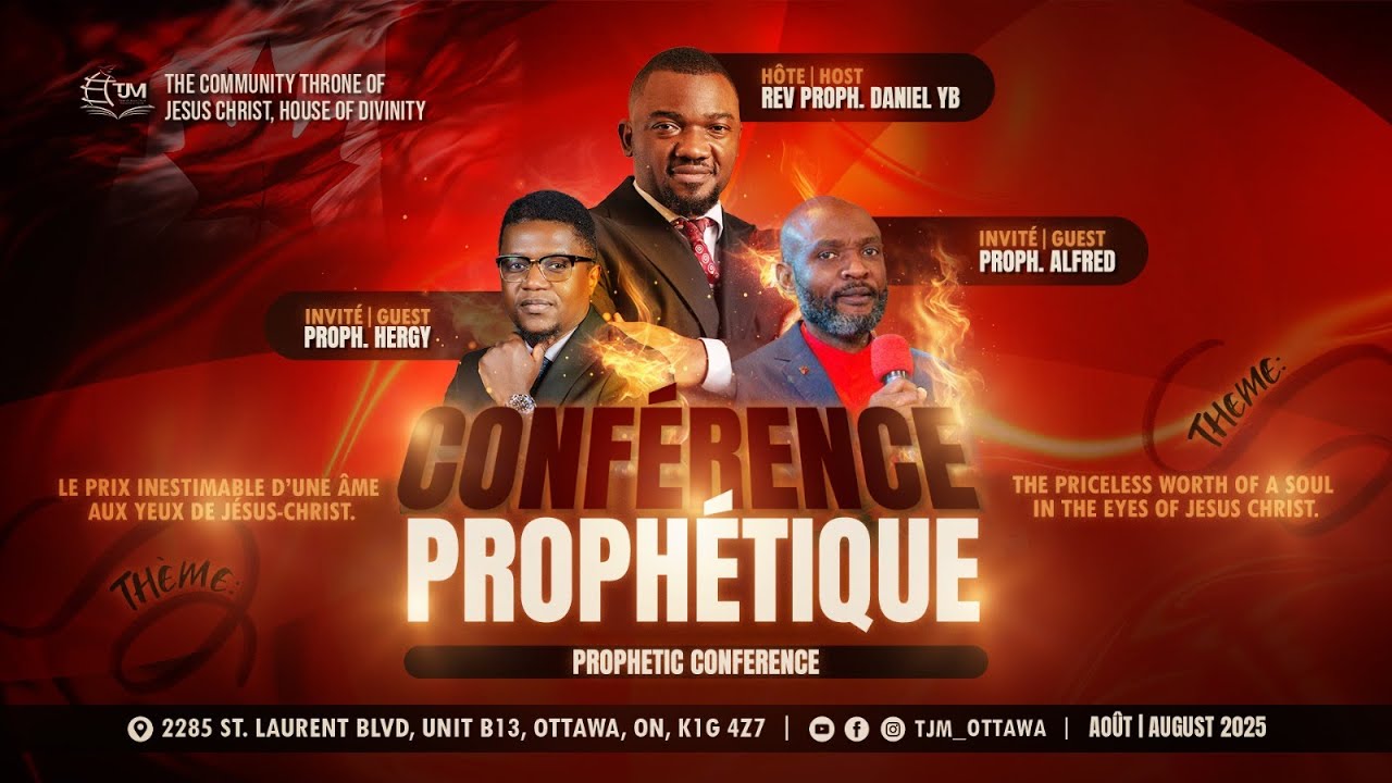 Conférence prophétique // Prophetic Conference - YouTube