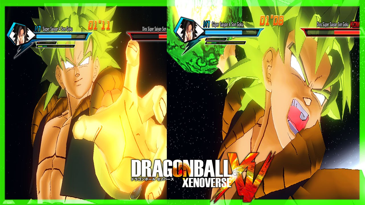 DRAGON BALL XENOVERSE (PC) ! Broku (Broly Y Goku Fusion) Gameplay [MOD ...