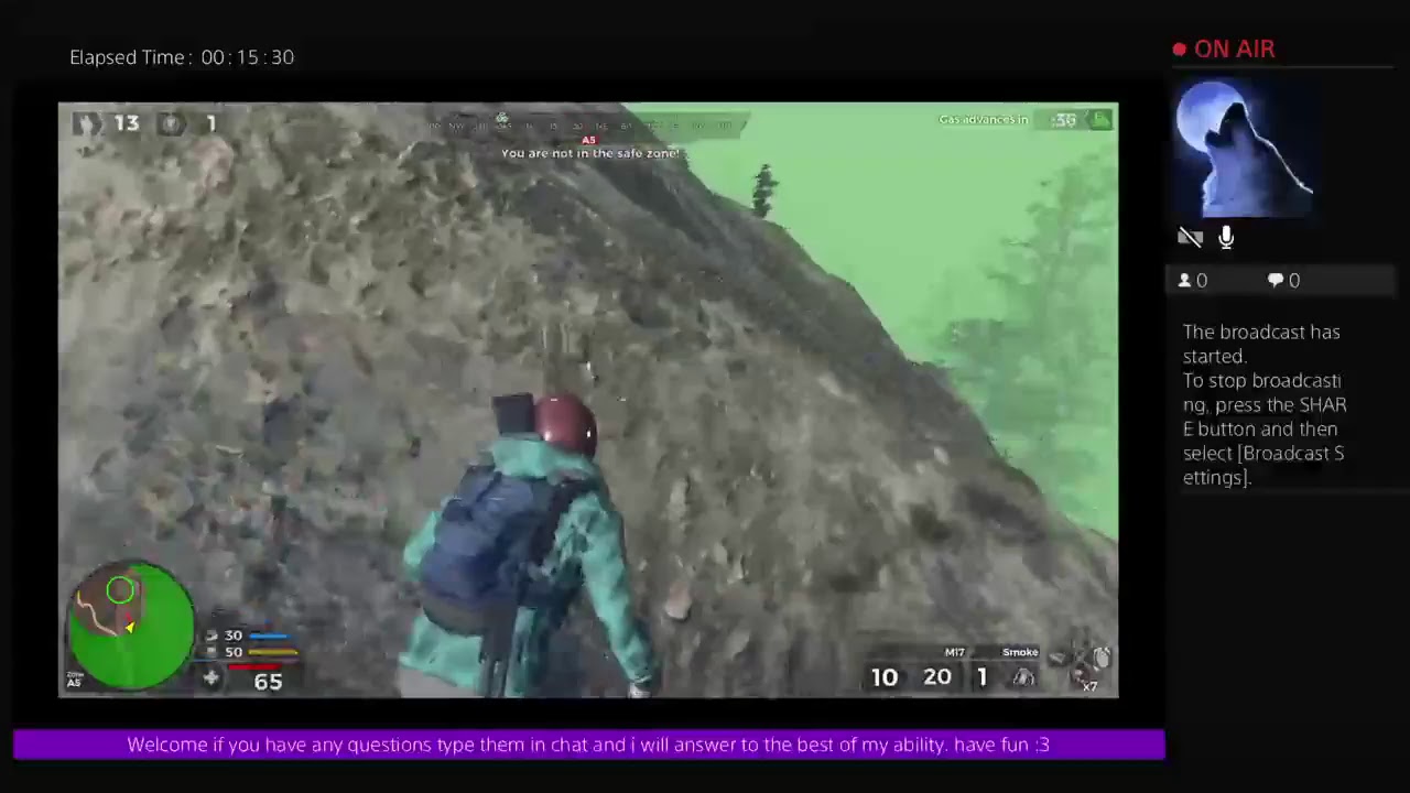 H1z1 Open Beta Stream Ps4 Youtube