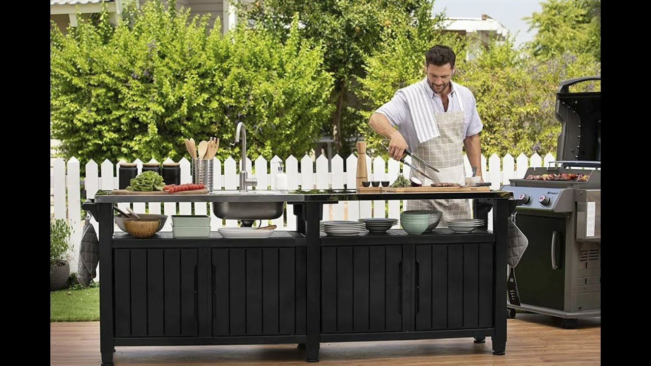 Keter Unity Chef Stainless Steel - YouTube