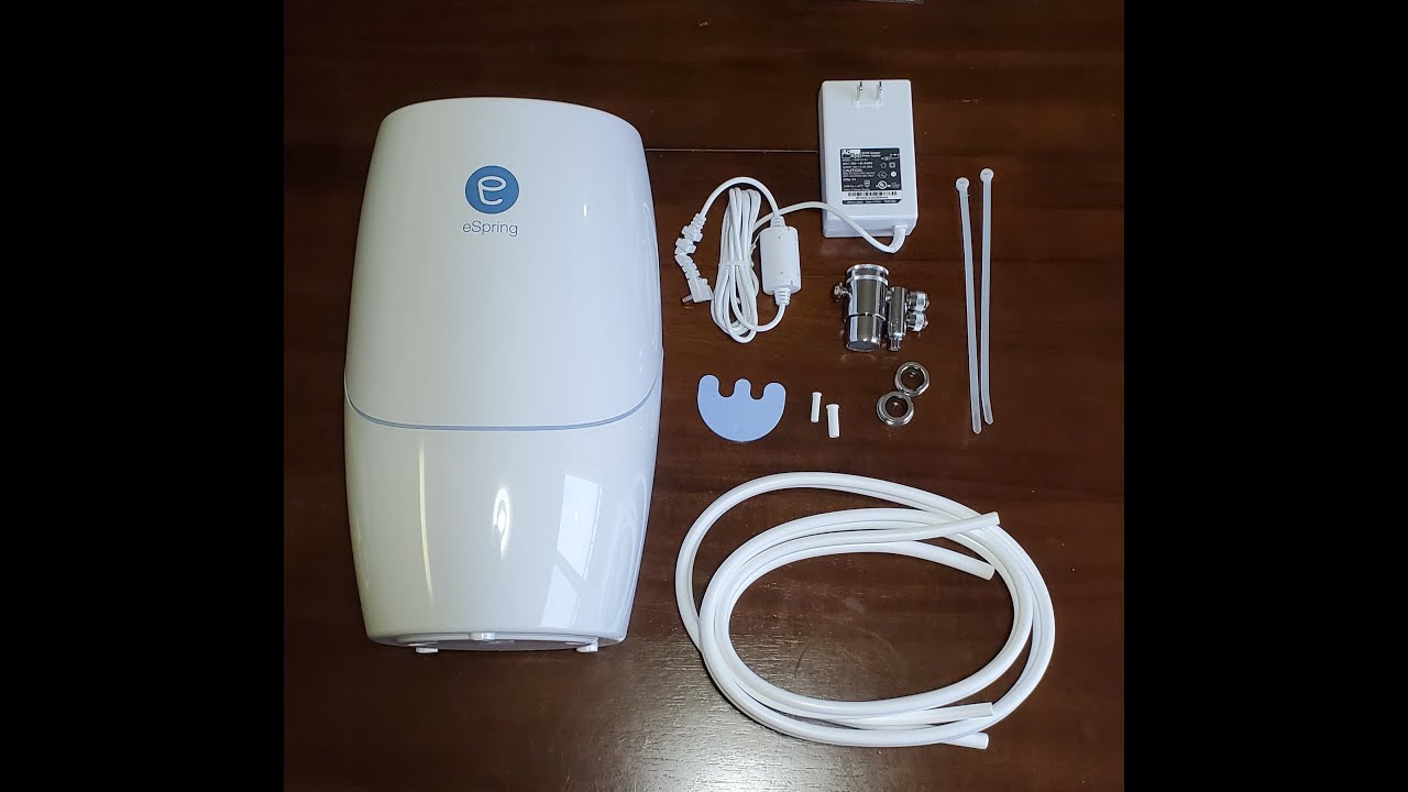 HOW TO INSTALL E SPRING WATER PURIFIER - YouTube