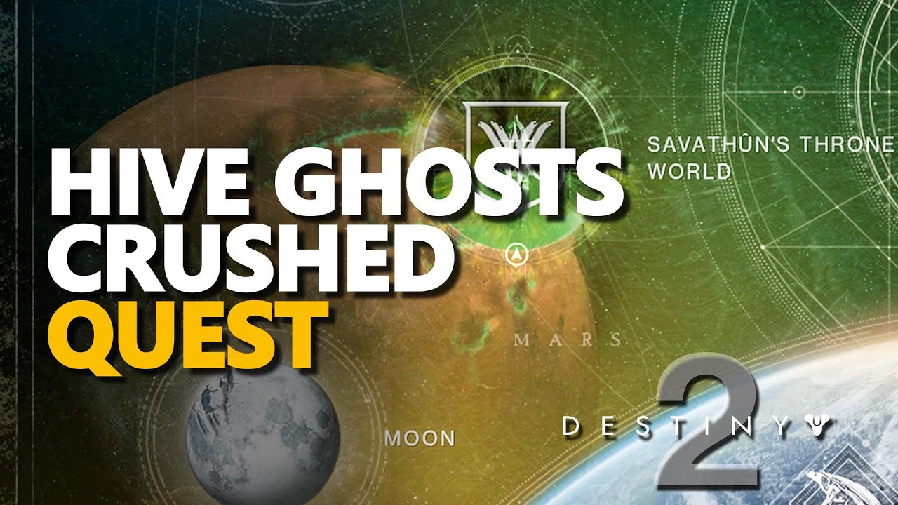 Hive Ghosts crushed Destiny 2 - YouTube
