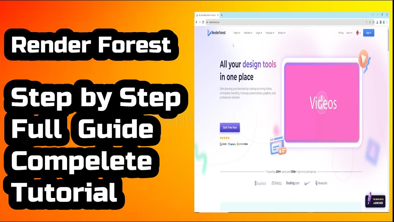 Renderforest Tutorial How To Use Renderforest For Making Videos Intro