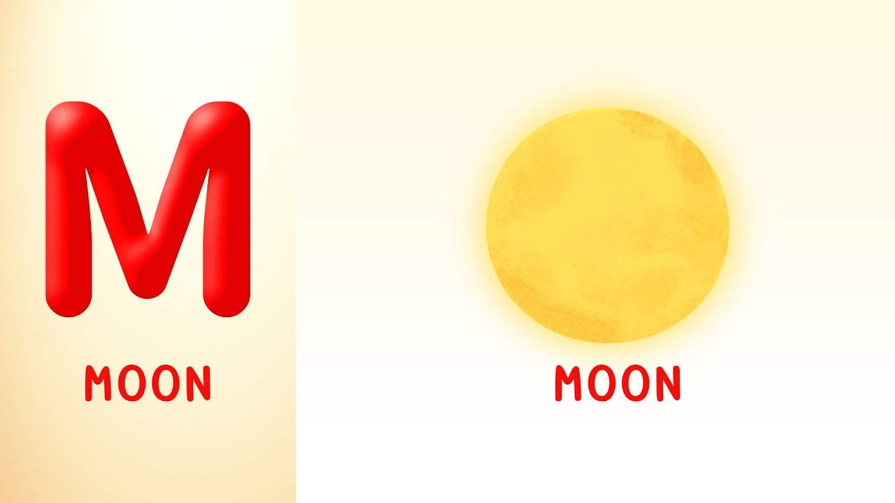 M is for Moon! Learn & Enjoy the Moon Song for Kids - YouTube