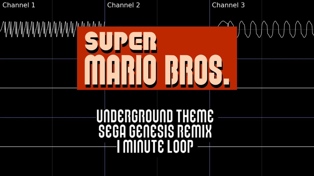 (Extra Song) Underground Theme SEGA Genesis Remix 1 Minute Loop (Super ...