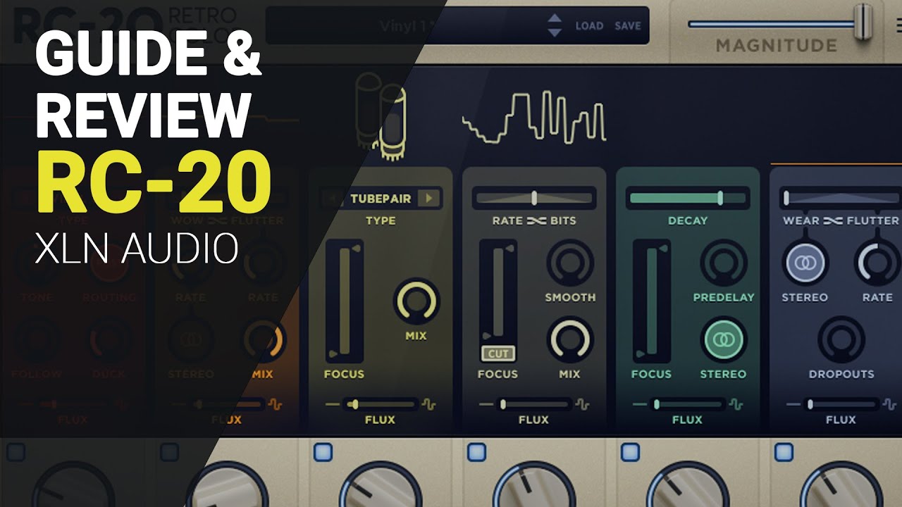 RC-20 Retro color from XLN audio, the best LOFI plugin you can buy ...