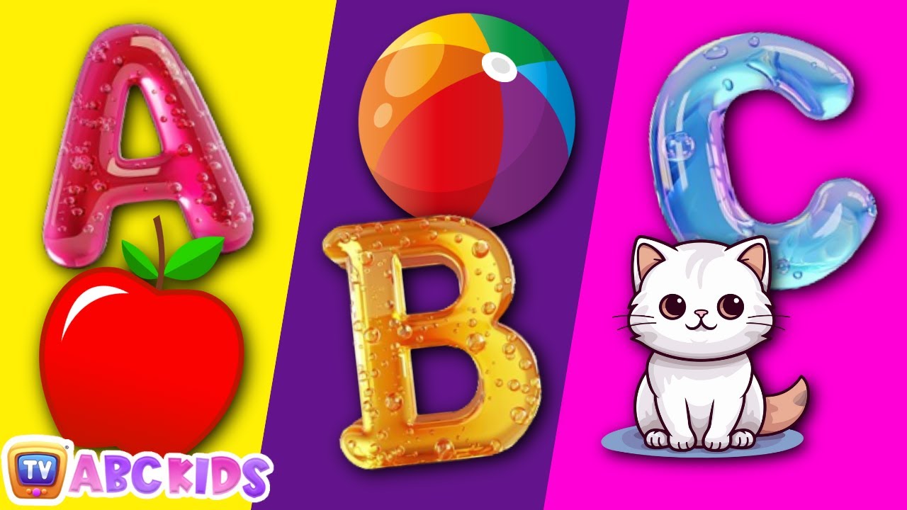 ABC Alphabet Song with Sounds for Children & Kids | Fun & Entertainment ...