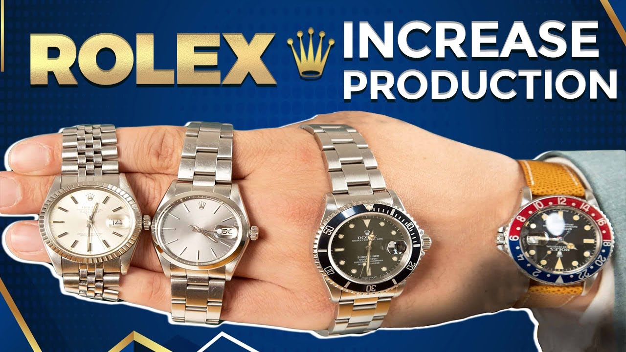 Rolex’s Production Will Increase! End Of Waitlists & Overpriced Rolex ...