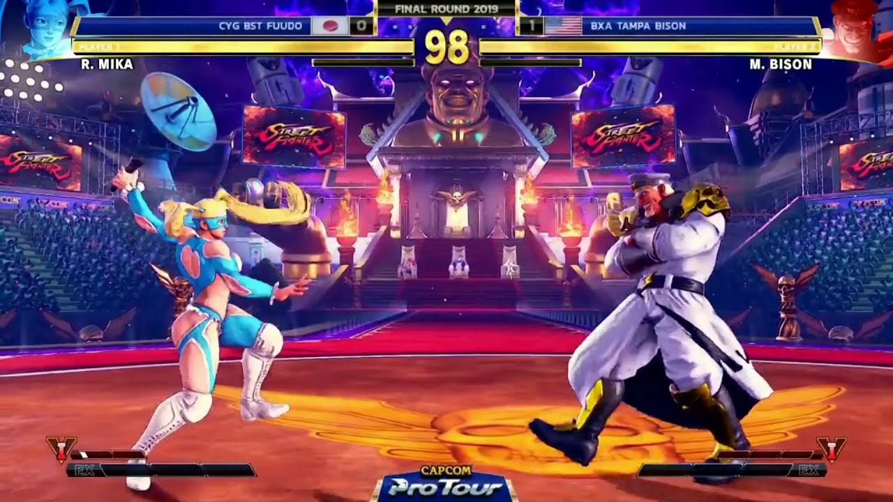 This is R. Mika ミカ Season 4 - SFV Mika combos & mixups - YouTube