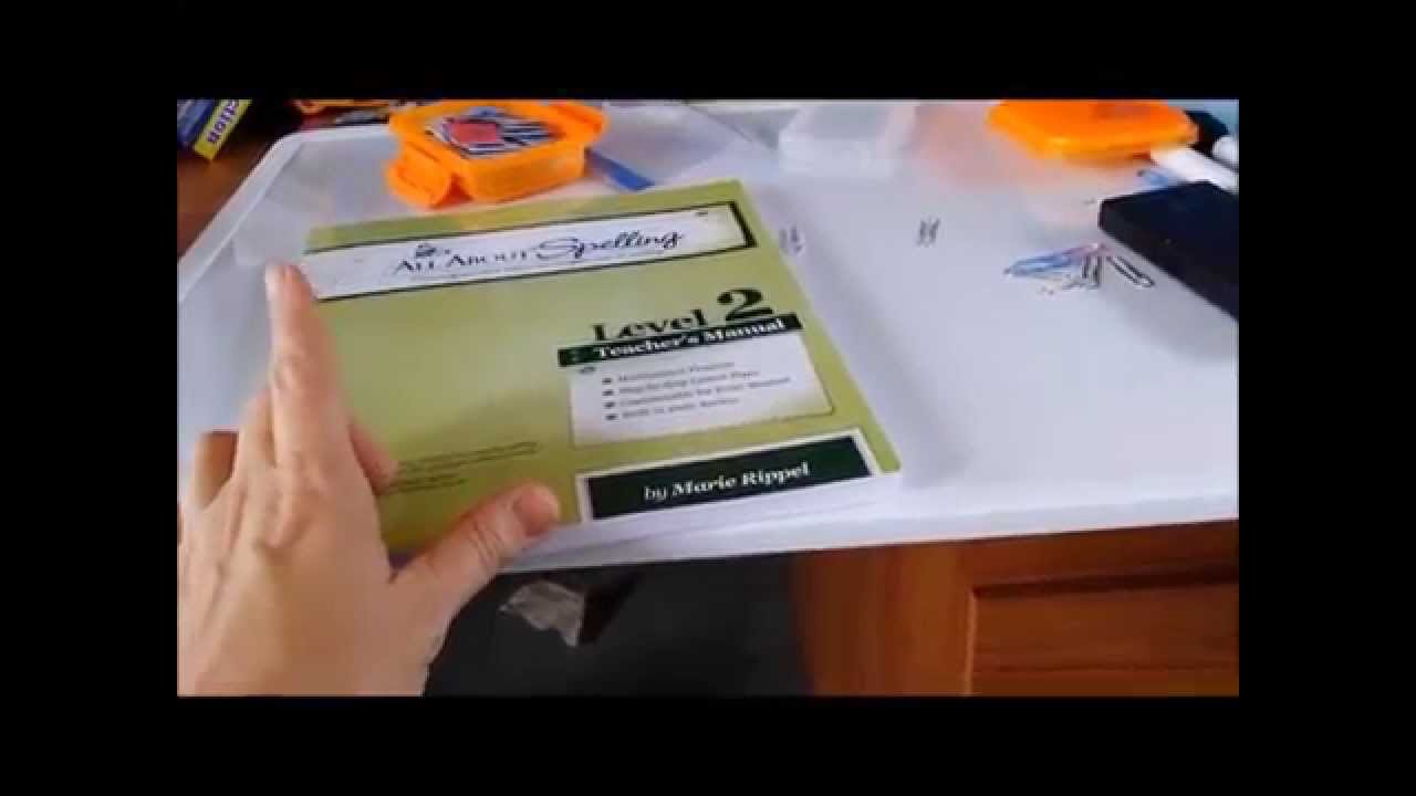 All About spelling Set up Preview - YouTube