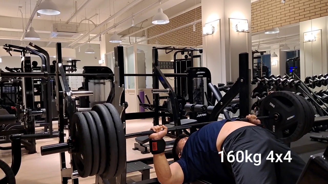 160kg 4곱4(제발 프로그램대로 하자;;) - YouTube