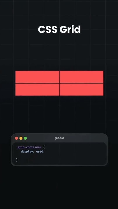 Grid Tutorial of CSS#css#html#tipsandtricks #shorts #shortsfeed#coding - YouTube