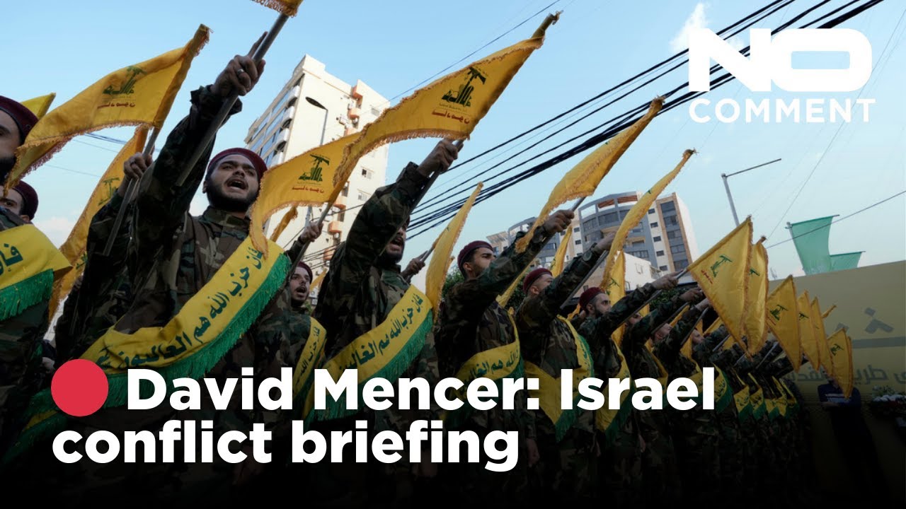 🔴 Israel-Hamas-Hezbollah: David Mencer's briefing on the conflict | No ...