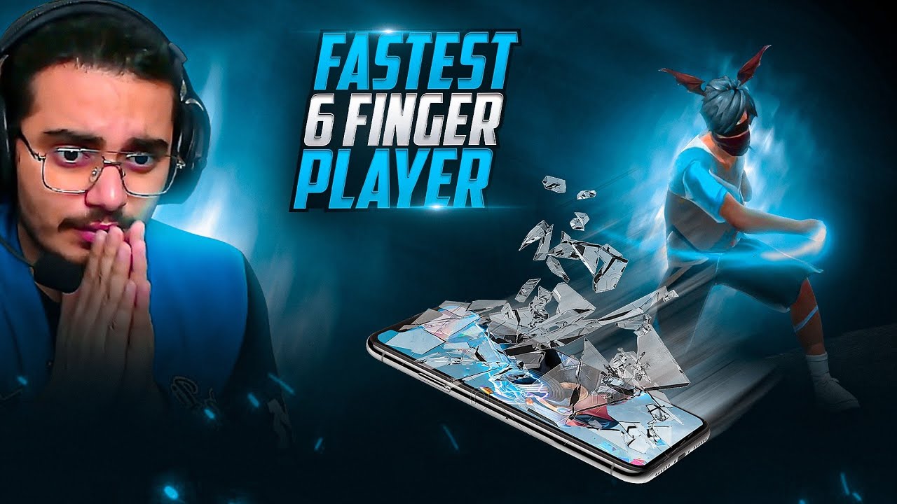 Fastest 6 Finger Player⚡️Wait For 5 Years 📈 To Join Nonstop Gaming ...