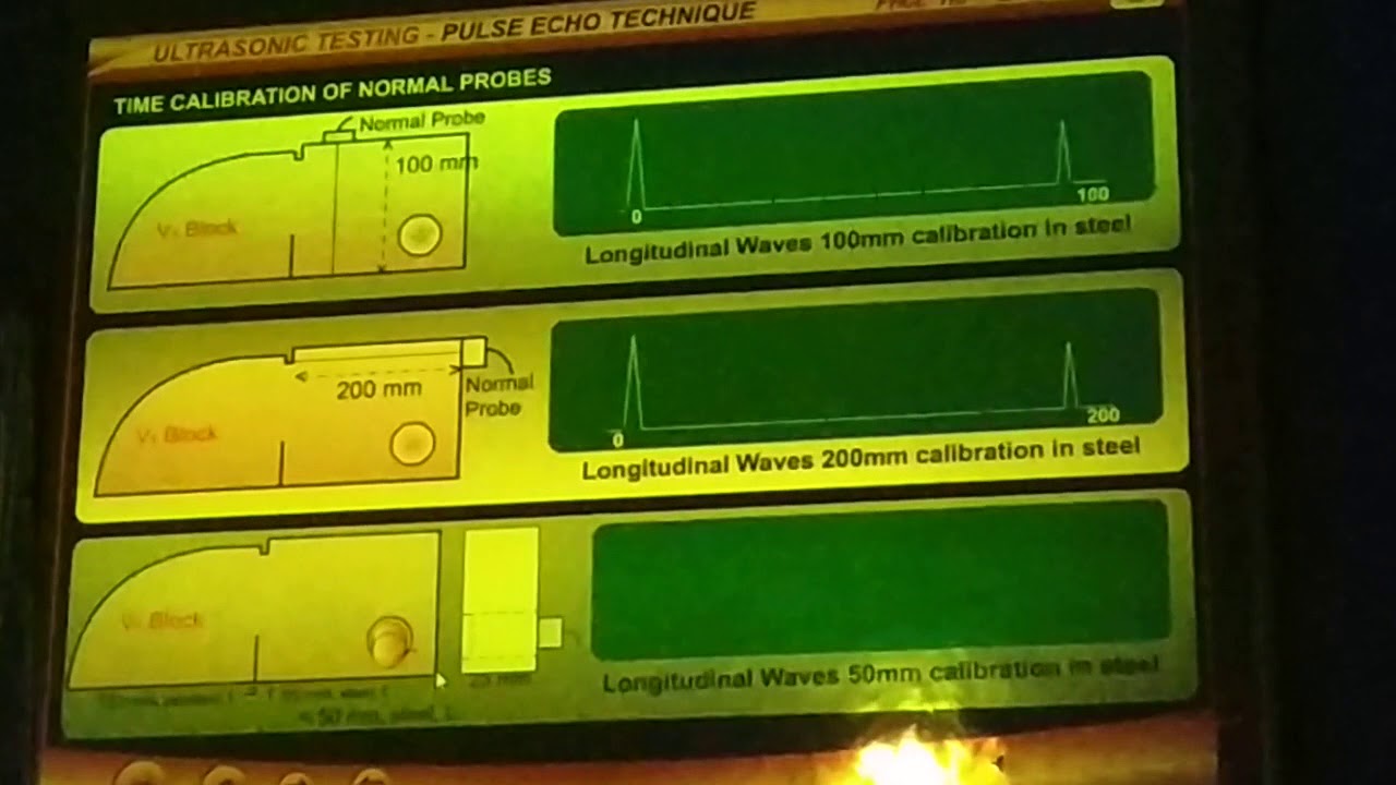 Ultrasonic testing through TR Probe...2 - YouTube