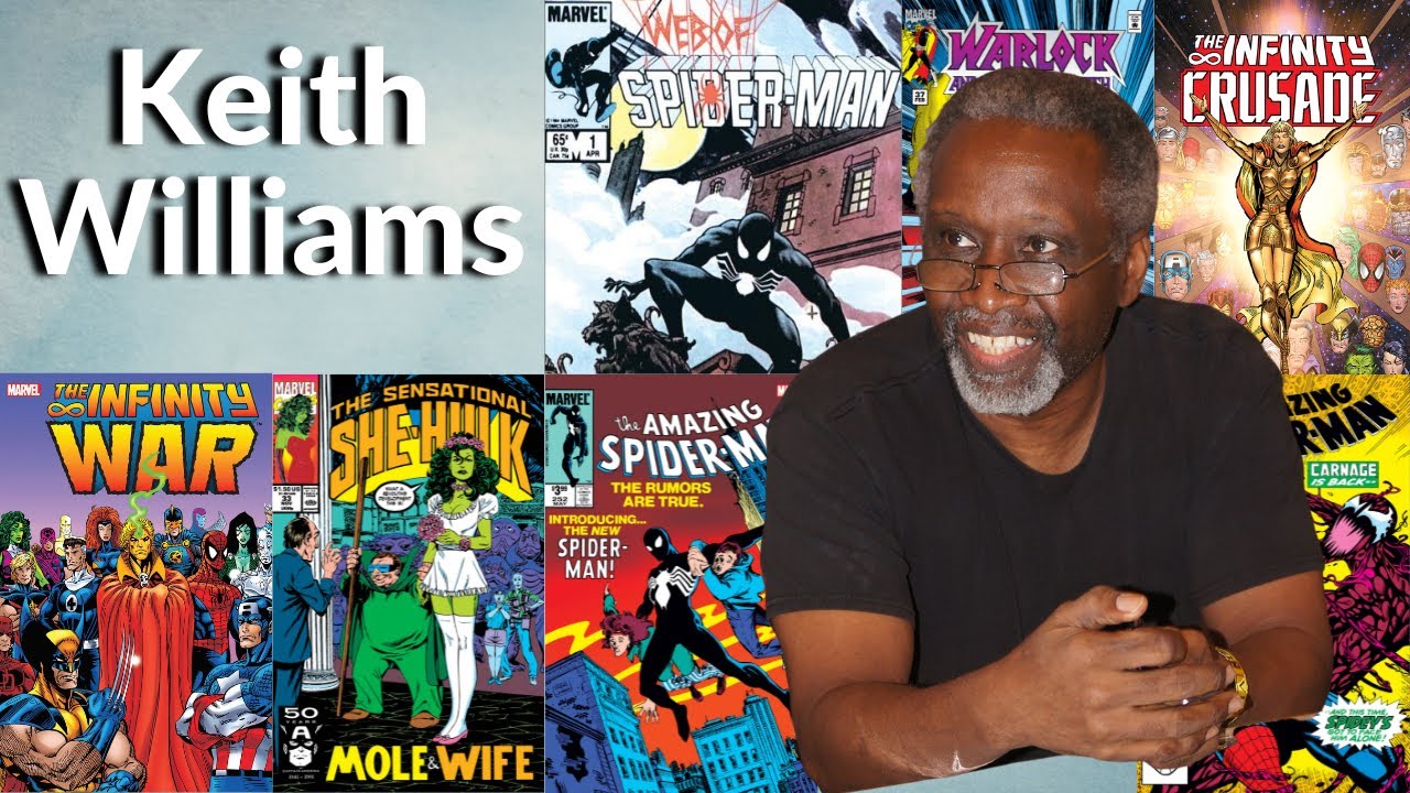 Keith Williams Legendary Artist - Inker Marvel & DC Comics - YouTube