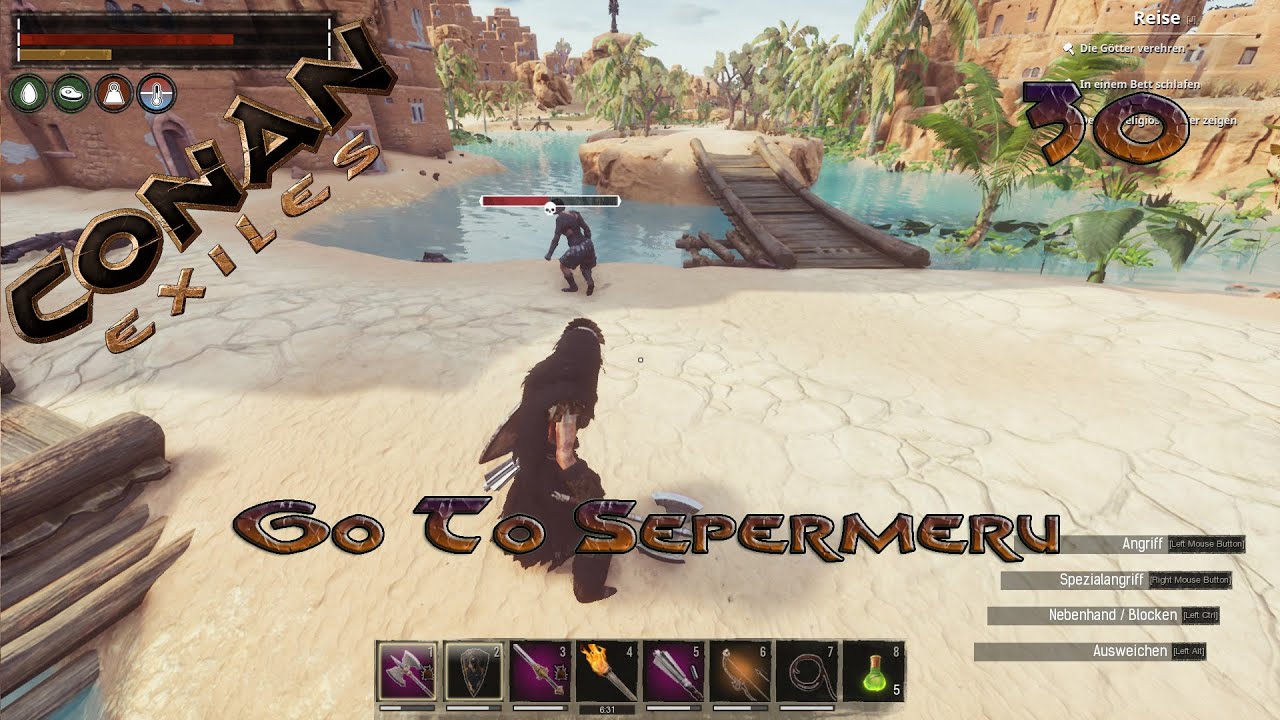 Go To Sepermeru (S2 30) Conan Exiles #deutsch #gameplay - YouTube