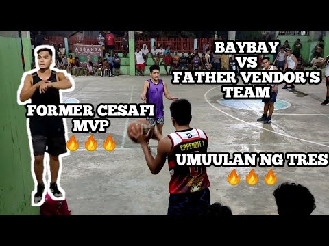 money game..Bay-bay vs matalom🏀🏀🏀a very intense ball game💯🔥former ...