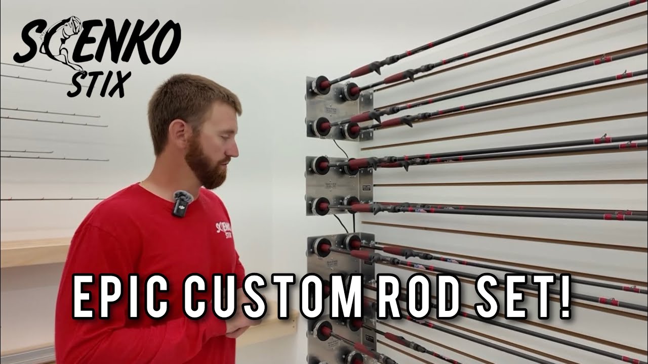 Is this the biggest CUSTOM BASS ROD SET ever?! - YouTube