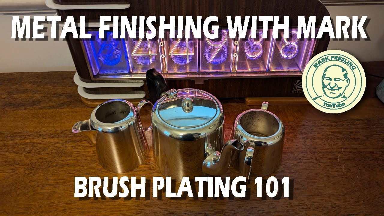 Metal Finishing with Mark - Brush Plating 101 - YouTube