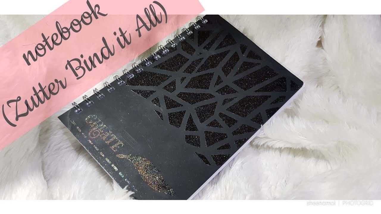 DIY Notebook using Zutter Bind-it-all - YouTube